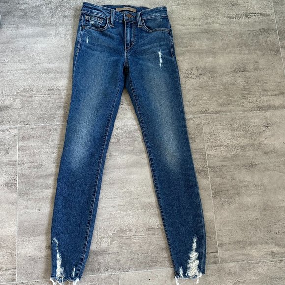 Joe's Jeans | Jeans | Joess Jeansblue Distressed Skinny Ankle Jeans ...